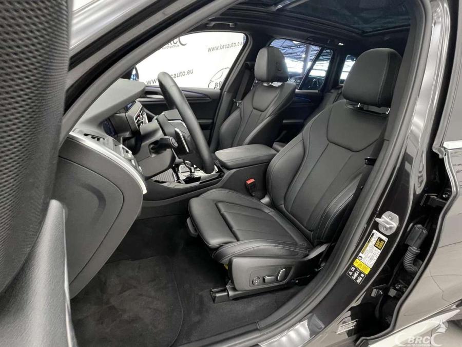 Melns BMW X3 2024 Viļņa, ar dzinēja tilpumu 2.00 L un nobraukumu 18 tūkst. km par 35900 €, foto 25 vietnē AUTOMOTO.COM.LV
