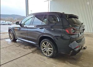 Black BMW X3 2024 in Klaipeda, with an engine capacity of 2.99 L and mileage of 47 thousand km for 25250 €, photo  on AUTOMOTO.COM.LV