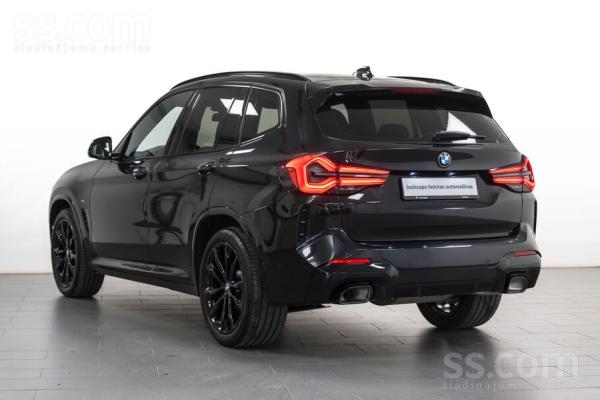 Melns BMW X3 2024 Rīga, ar dzinēja tilpumu 2.00 L un nobraukumu 47 tūkst. km par 48500 €, foto 3 vietnē AUTOMOTO.COM.LV