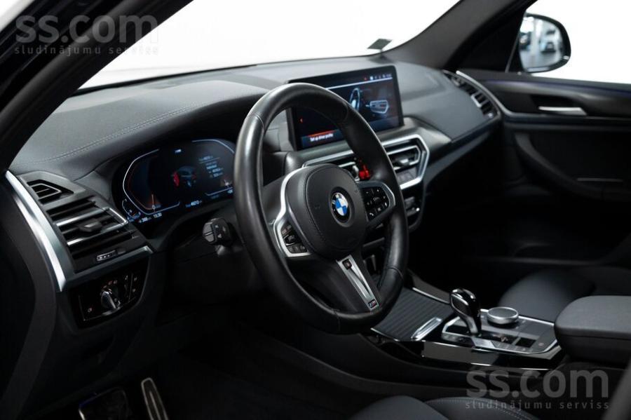 Black BMW X3 2024 in Riga, with an engine capacity of 2.00 L and mileage of 47 thousand km for 48500 €, photo 28 on AUTOMOTO.COM.LV
