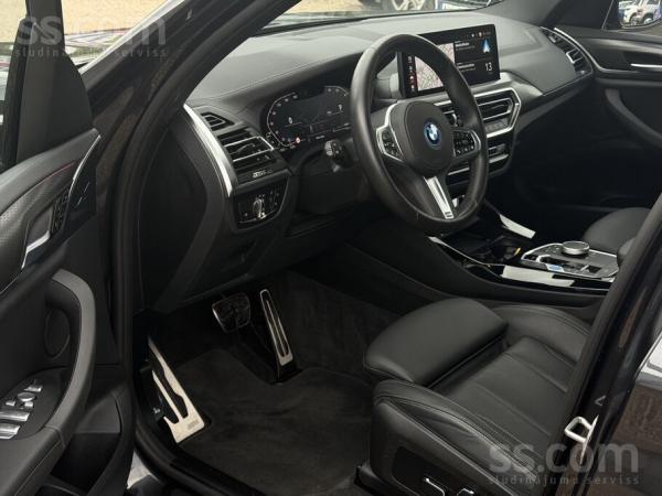 Melns BMW X3 2024 Rīga, ar dzinēja tilpumu 2.00 L un nobraukumu 25 tūkst. km par 41980 €, foto 7 vietnē AUTOMOTO.COM.LV