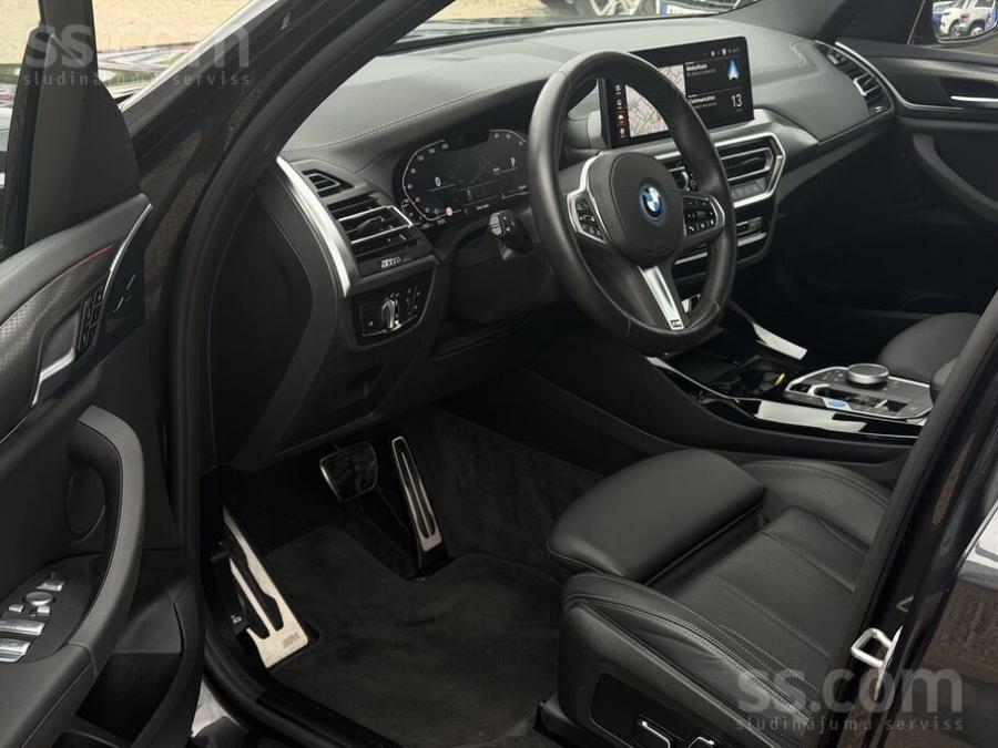 Melns BMW X3 2024 Rīga, ar dzinēja tilpumu 2.00 L un nobraukumu 25 tūkst. km par 41980 €, foto 8 vietnē AUTOMOTO.COM.LV