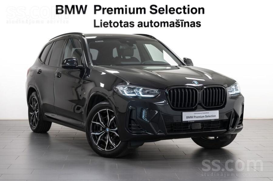 Melns BMW X3 2024 Rīga, ar dzinēja tilpumu 2.00 L un nobraukumu 50 tūkst. km par 49500 €, foto 6 vietnē AUTOMOTO.COM.LV
