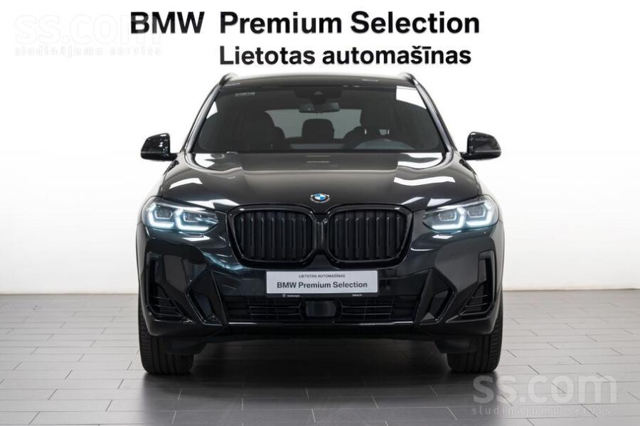 Melns BMW X3 2024 Rīga, ar dzinēja tilpumu 2.00 L un nobraukumu 50 tūkst. km par 49500 €, foto 7 vietnē AUTOMOTO.COM.LV