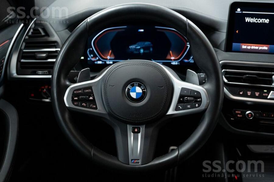 Melns BMW X3 2024 Rīga, ar dzinēja tilpumu 2.00 L un nobraukumu 50 tūkst. km par 49500 €, foto 9 vietnē AUTOMOTO.COM.LV