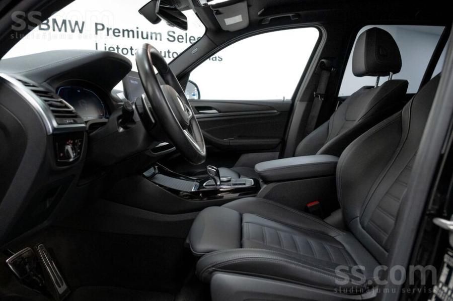 Melns BMW X3 2024 Rīga, ar dzinēja tilpumu 2.00 L un nobraukumu 50 tūkst. km par 49500 €, foto 29 vietnē AUTOMOTO.COM.LV