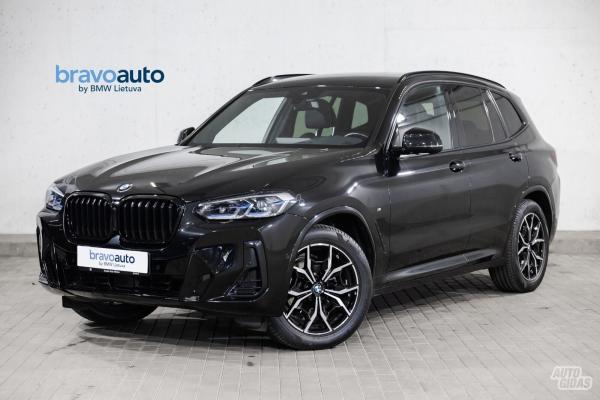 Melns BMW X3 2024 Viļņa, ar dzinēja tilpumu 2.00 L un nobraukumu 48 tūkst. km par 45991 €, foto 1 vietnē AUTOMOTO.COM.LV