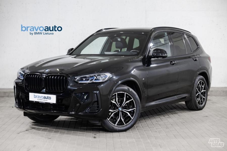 Melns BMW X3 2024 Viļņa, ar dzinēja tilpumu 2.00 L un nobraukumu 48 tūkst. km par 45991 €, foto 1 vietnē AUTOMOTO.COM.LV
