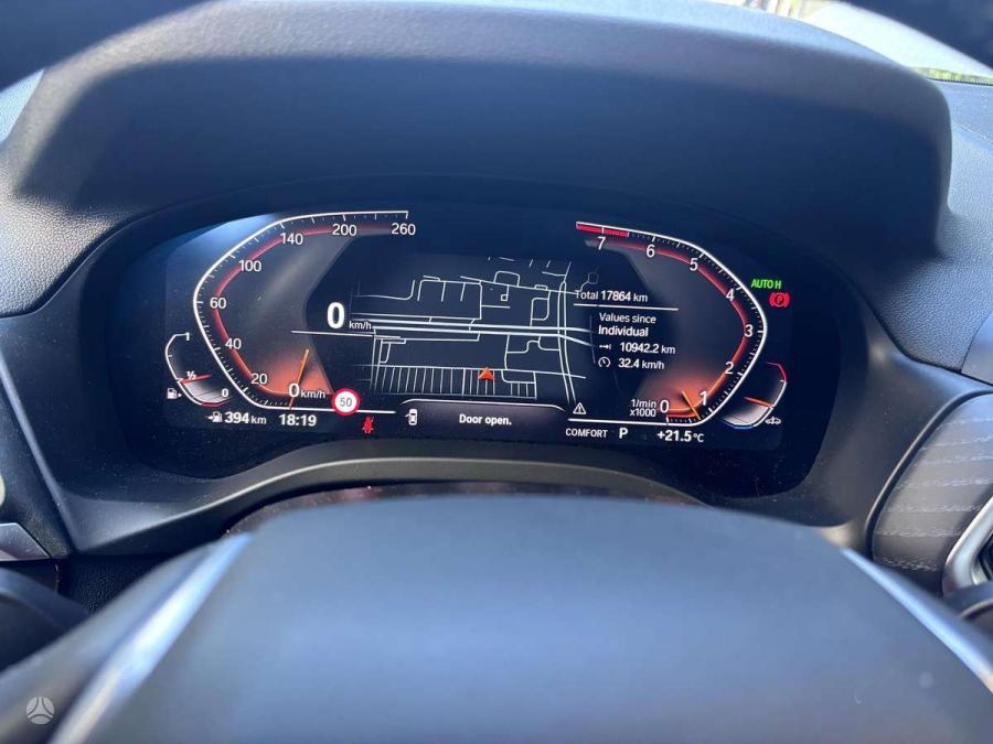 Черный БМВ Х3 2024 в Клайпеда, объемом двигателя 2.00 л и пробегом 18 тыс. км за 33400 €, фото 16 на AUTOMOTO.COM.LV