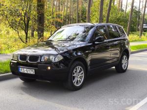 Black BMW X3 2024 in Valmiera, with an engine capacity of 3.00 L and mileage of 411 thousand km for 3950 €, photo  on AUTOMOTO.COM.LV