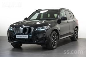 Черный БМВ Х3 2024 в Рига, объемом двигателя 2.00 л и пробегом 54 тыс. км за 45500 €, фото  на AUTOMOTO.COM.LV