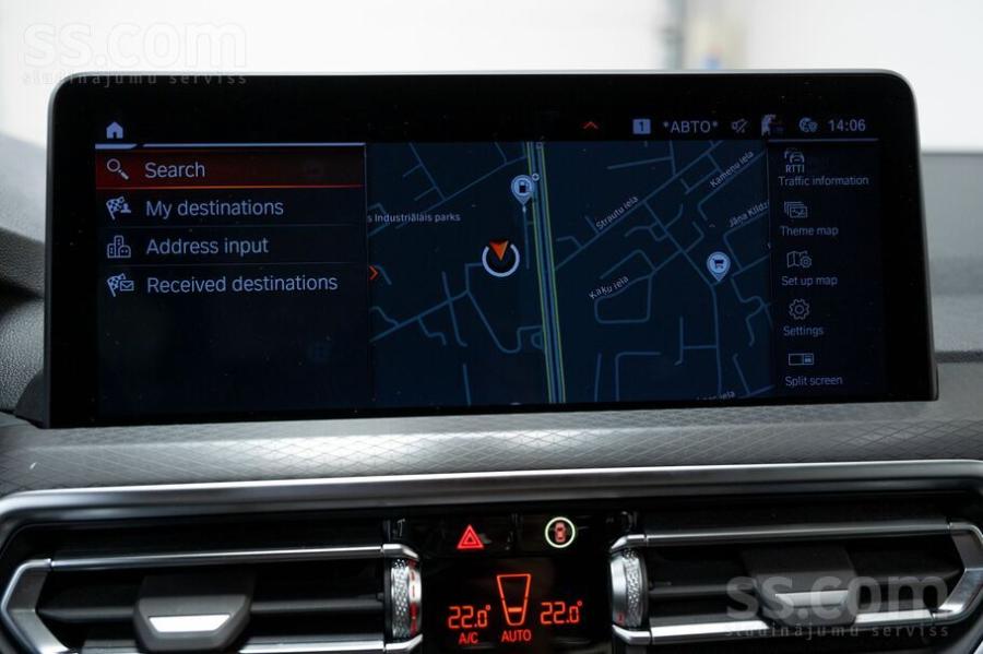 Черный БМВ Х3 2024 в Рига, объемом двигателя 2.00 л и пробегом 54 тыс. км за 45500 €, фото 30 на AUTOMOTO.COM.LV