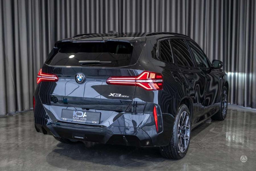 Melns BMW X3 2025 Marijampole, ar dzinēja tilpumu 2.00 L un nobraukumu 14 tūkst. km par 59950 €, foto 11 vietnē AUTOMOTO.COM.LV