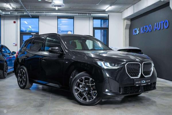 Black BMW X3 2025 in Marijampole, with an engine capacity of 2.00 L and mileage of 14 thousand km for 59950 €, photo 1 on AUTOMOTO.COM.LV