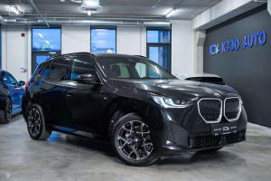 Black BMW X3 2025 in Marijampole, with an engine capacity of 2.00 L and mileage of 14 thousand km for 59950 €, photo  on AUTOMOTO.COM.LV