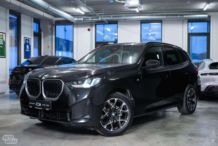 Black BMW X3 2025 in Marijampole, with an engine capacity of 2.00 L and mileage of 14 thousand km for 59950 €, photo 5 on AUTOMOTO.COM.LV