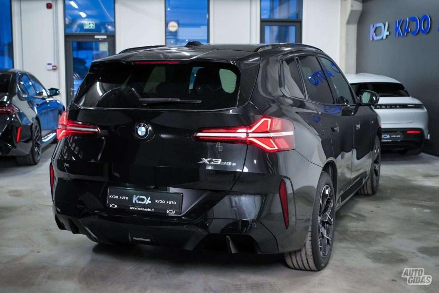 Black BMW X3 2025 in Marijampole, with an engine capacity of 2.00 L and mileage of 14 thousand km for 59950 €, photo 11 on AUTOMOTO.COM.LV