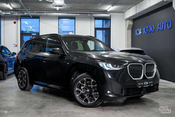 Black BMW X3 2025 in Marijampole, with an engine capacity of 2.00 L and mileage of 14 thousand km for 58450 €, photo 1 on AUTOMOTO.COM.LV