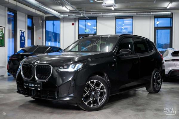 Black BMW X3 2025 in Marijampole, with an engine capacity of 2.00 L and mileage of 14 thousand km for 58450 €, photo 5 on AUTOMOTO.COM.LV