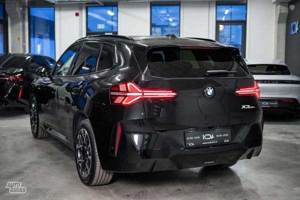 Black BMW X3 2025 in Marijampole, with an engine capacity of 2.00 L and mileage of 14 thousand km for 58450 €, photo 10 on AUTOMOTO.COM.LV