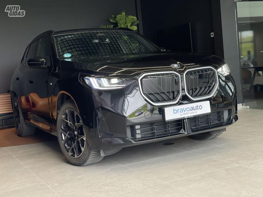 Black BMW X3 2025 in Klaipeda, with an engine capacity of 2.00 L and mileage of 15 thousand km for 56441 €, photo 4 on AUTOMOTO.COM.LV