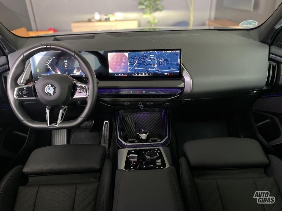 Black BMW X3 2025 in Klaipeda, with an engine capacity of 2.00 L and mileage of 15 thousand km for 56441 €, photo 14 on AUTOMOTO.COM.LV