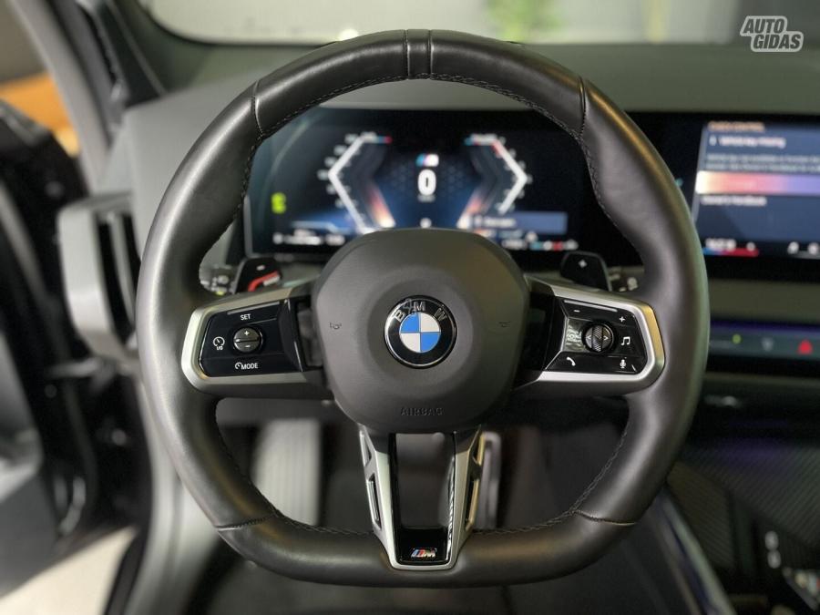 Black BMW X3 2025 in Klaipeda, with an engine capacity of 2.00 L and mileage of 15 thousand km for 56441 €, photo 16 on AUTOMOTO.COM.LV