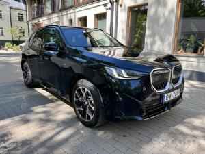 Black BMW X3 2025 in Riga, with an engine capacity of 2.00 L and mileage of 19 thousand km for 57999 €, photo  on AUTOMOTO.COM.LV