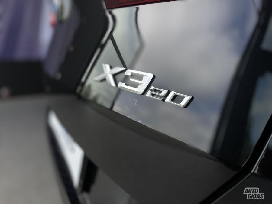 Melns BMW X3 2025 Klaipėda, ar dzinēja tilpumu 2.00 L un nobraukumu 15 tūkst. km par 55752 €, foto 12 vietnē AUTOMOTO.COM.LV