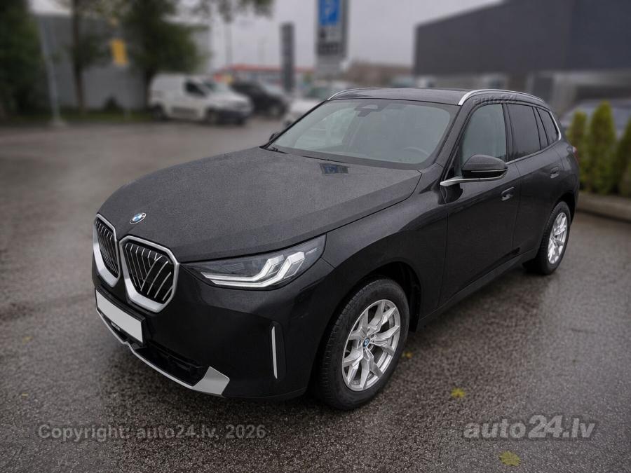 Melns BMW X3 2025 Tallina, ar dzinēja tilpumu 2.00 L un nobraukumu 15 tūkst. km par 51950 €, foto 1 vietnē AUTOMOTO.COM.LV