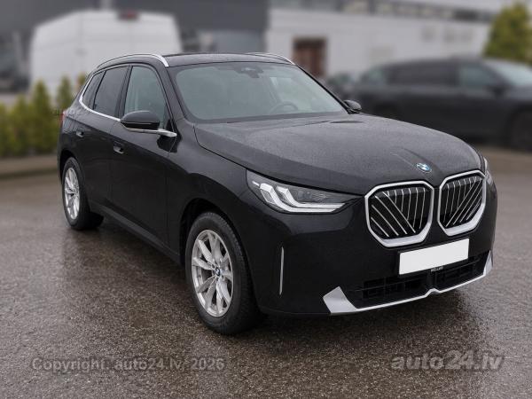 Black BMW X3 2025 in Tallinn, with an engine capacity of 2.00 L and mileage of 15 thousand km for 51950 €, photo 3 on AUTOMOTO.COM.LV