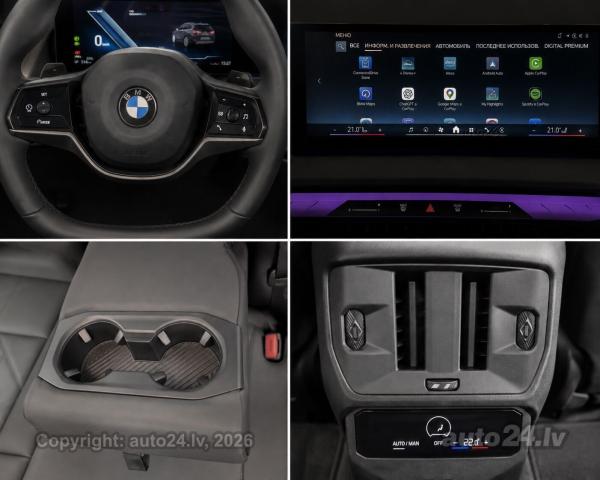 Black BMW X3 2025 in Tallinn, with an engine capacity of 2.00 L and mileage of 15 thousand km for 51950 €, photo 8 on AUTOMOTO.COM.LV