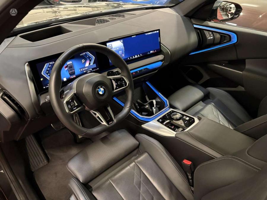 Black BMW X3 2025 in Vilnius, with an engine capacity of 1.20 L and mileage of 13 thousand km for 49999 €, photo 12 on AUTOMOTO.COM.LV