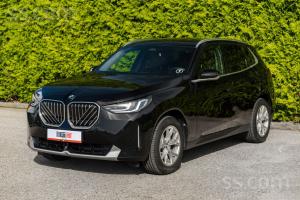 Melns BMW X3 2025 Rīga, ar dzinēja tilpumu 2.00 L un nobraukumu 29 tūkst. km par 44900 €, foto  vietnē AUTOMOTO.COM.LV