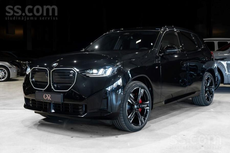 Melns BMW X3 2026 Rīga, ar dzinēja tilpumu 3.00 L un nobraukumu 4 tūkst. km par 81500 €, foto 1 vietnē AUTOMOTO.COM.LV
