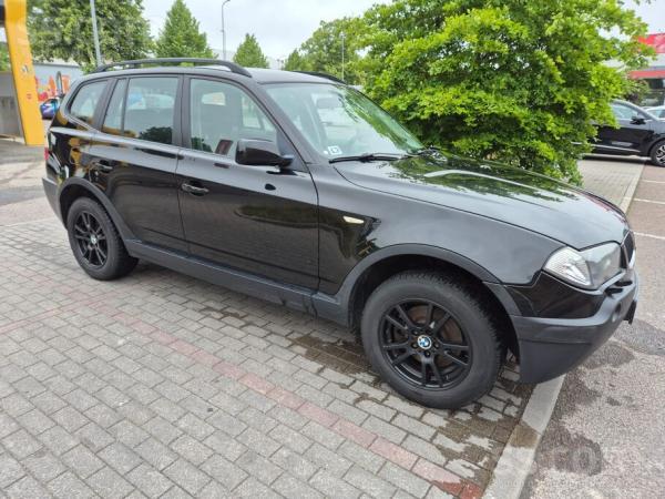 Black BMW X3 2006 in Liepaja, with an engine capacity of 2.00 L and mileage of 226 thousand km for 4200 €, photo 4 on AUTOMOTO.COM.LV