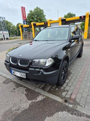 Black BMW X3 2006 in Liepaja, with an engine capacity of 2.00 L and mileage of 226 thousand km for 4200 €, photo 6 on AUTOMOTO.COM.LV