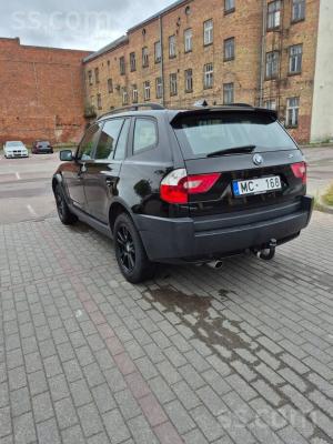 Black BMW X3 2006 in Liepaja, with an engine capacity of 2.00 L and mileage of 226 thousand km for 4200 €, photo 7 on AUTOMOTO.COM.LV