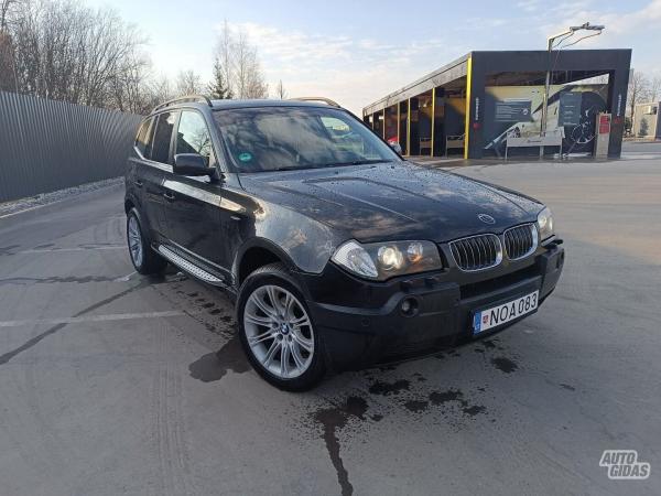 Melns BMW X3 2006 Kauņa, ar dzinēja tilpumu 3.00 L un nobraukumu 377 tūkst. km par 4000 €, foto 5 vietnē AUTOMOTO.COM.LV