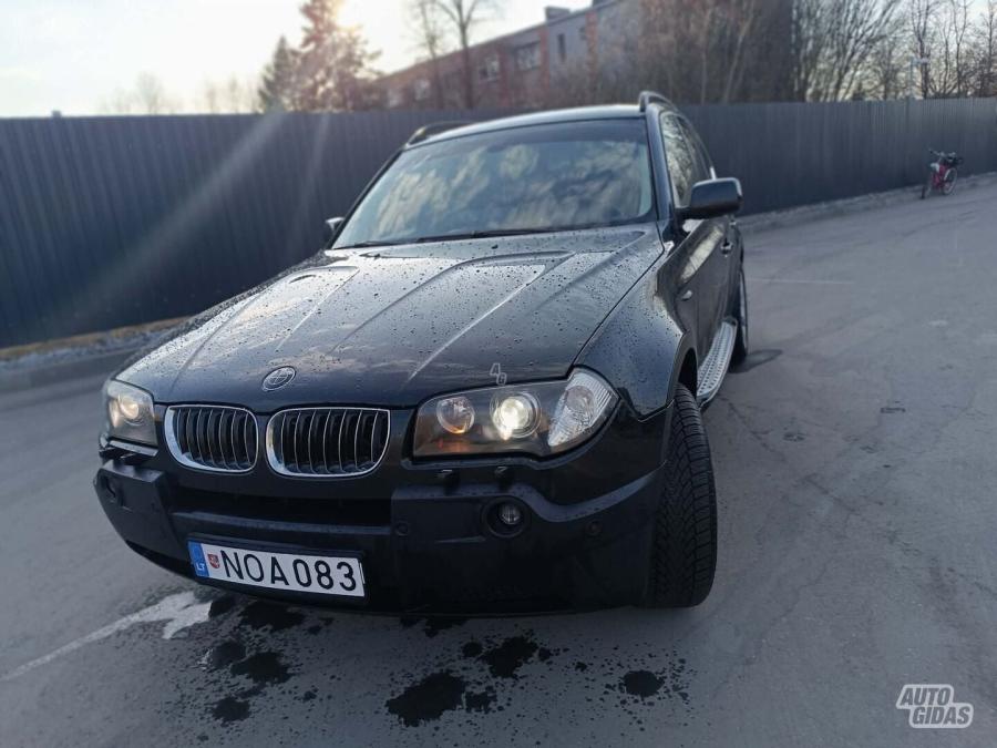 Melns BMW X3 2006 Kauņa, ar dzinēja tilpumu 3.00 L un nobraukumu 377 tūkst. km par 4000 €, foto 7 vietnē AUTOMOTO.COM.LV