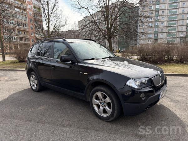 Black BMW X3 2007 in Riga, with an engine capacity of 3.00 L and mileage of 359 thousand km for 6000 €, photo 2 on AUTOMOTO.COM.LV