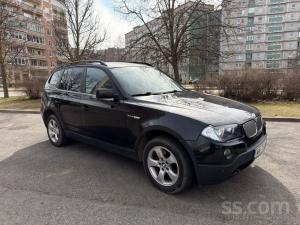 Black BMW X3 2007 in Riga, with an engine capacity of 3.00 L and mileage of 359 thousand km for 6000 €, photo 3 on AUTOMOTO.COM.LV
