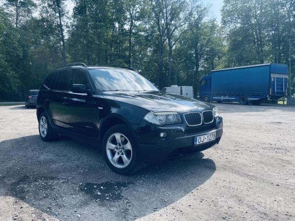 Black BMW X3 2010 in Preili, with an engine capacity of 2.00 L and mileage of 0 thousand km for 5600 €, photo 1 on AUTOMOTO.COM.LV
