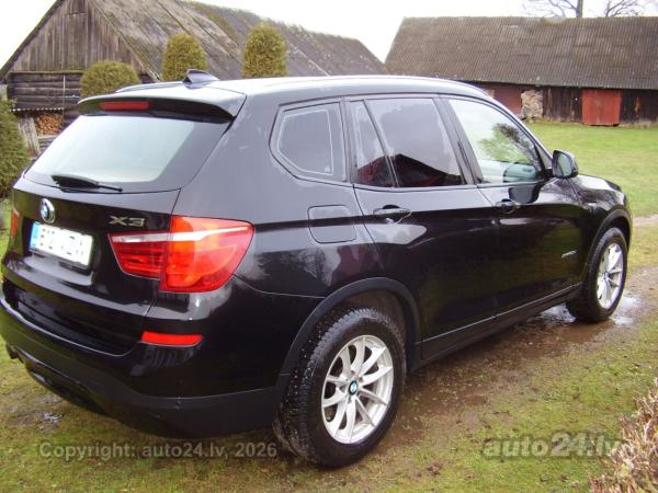 Black BMW X3 2017 in Voru, with an engine capacity of 2.00 L and mileage of 160 thousand km for 14300 €, photo 3 on AUTOMOTO.COM.LV