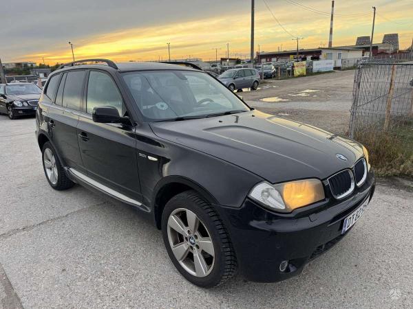 Melns BMW X3 2004 Viļņa, ar dzinēja tilpumu 3.00 L un nobraukumu 313 tūkst. km par 1950 €, foto 1 vietnē AUTOMOTO.COM.LV
