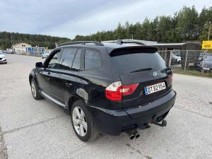 Black BMW X3 2004 in Vilnius, with an engine capacity of 3.00 L and mileage of 313 thousand km for 1950 €, photo 6 on AUTOMOTO.COM.LV