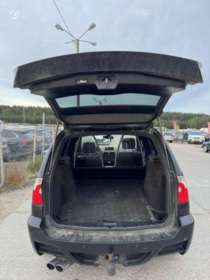 Black BMW X3 2004 in Vilnius, with an engine capacity of 3.00 L and mileage of 313 thousand km for 1950 €, photo 9 on AUTOMOTO.COM.LV