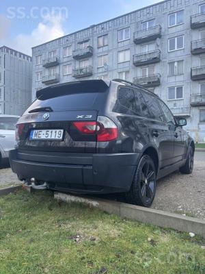 Black BMW X3 2005 in Liepaja, with an engine capacity of 3.00 L and mileage of 323 thousand km for 5500 €, photo 6 on AUTOMOTO.COM.LV