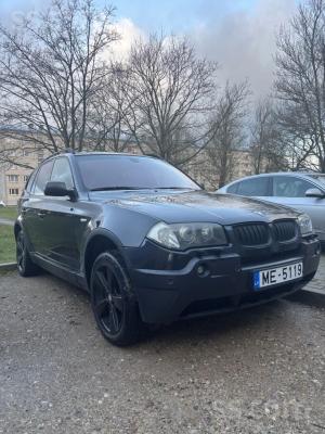 Black BMW X3 2005 in Liepaja, with an engine capacity of 3.00 L and mileage of 323 thousand km for 5500 €, photo 8 on AUTOMOTO.COM.LV