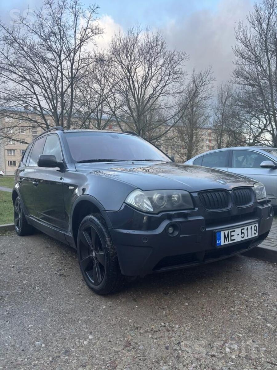 Black BMW X3 2005 in Liepaja, with an engine capacity of 3.00 L and mileage of 323 thousand km for 5500 €, photo 8 on AUTOMOTO.COM.LV